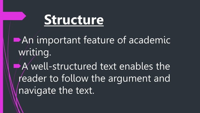 EAPP Lesson One: ACADEMIC TEXTS STRUCTURE.pptx | Homework and Study ...