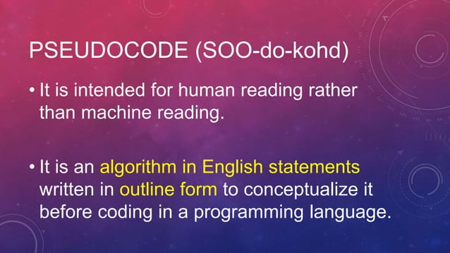 Introduction To Algorithm Ppt 4263