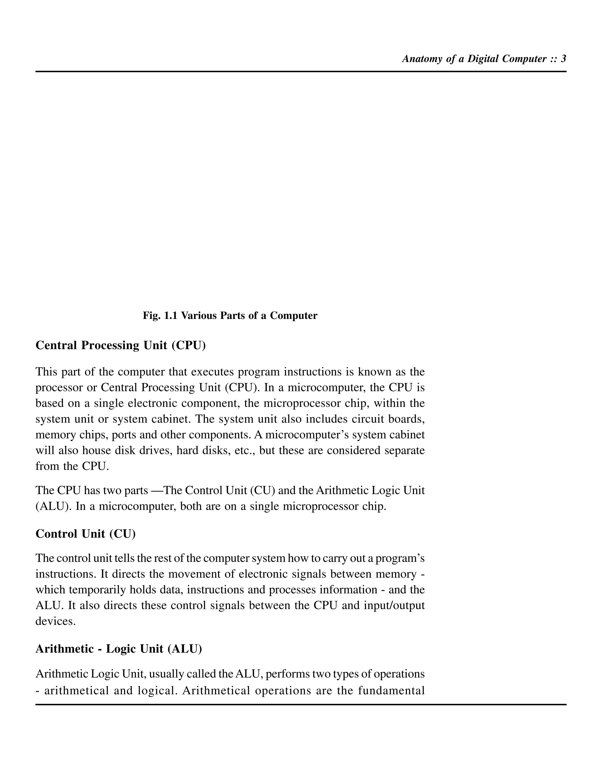 Lesson 1 anatomy of a digital computer (230 kb) | PDF