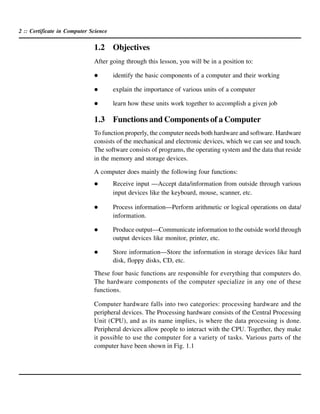 Lesson 1 anatomy of a digital computer (230 kb) | PDF