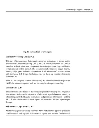Lesson 1 anatomy of a digital computer (230 kb) | PDF