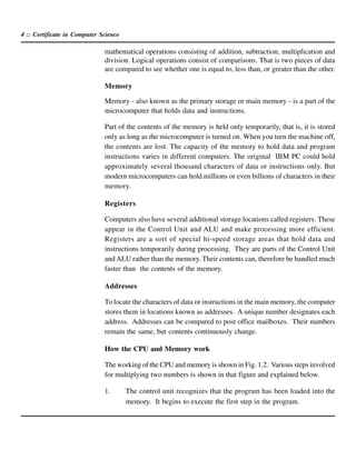 Lesson 1 anatomy of a digital computer (230 kb) | PDF