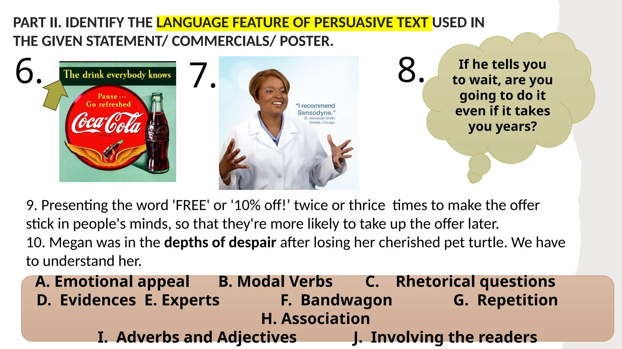 Lesson 1 and 2 assessment English 10 Quarter 2.pptx