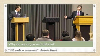 Lesson 1 and 2 Speech with Argumentation and Debate.pptx