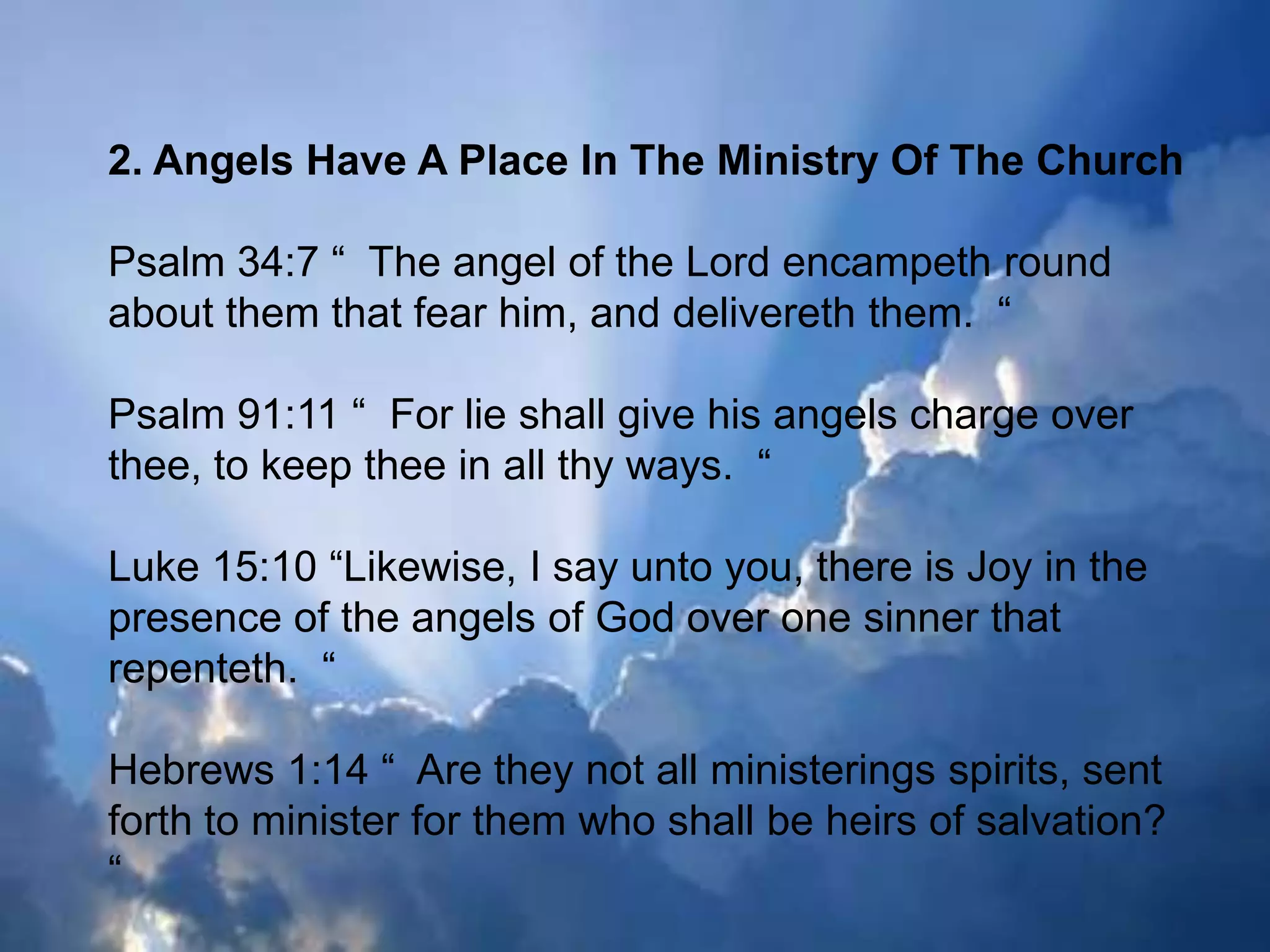 Doctrine of Angels | PPTX