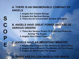 Doctrine of Angels | PPTX