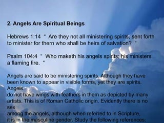 Doctrine of Angels | PPTX