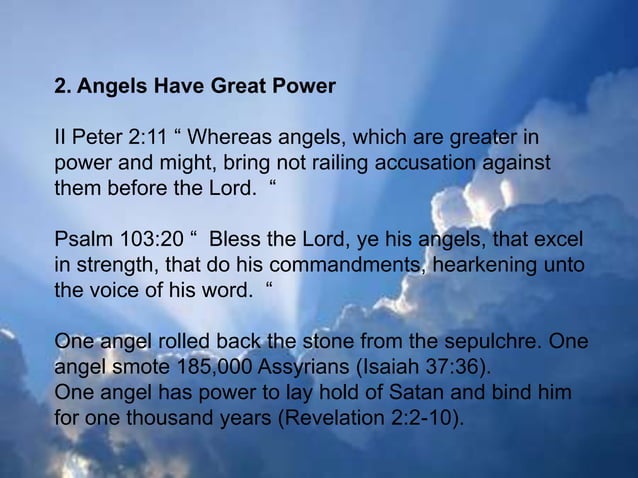 Doctrine of Angels | PPTX | Christianity | Religion & Spirituality