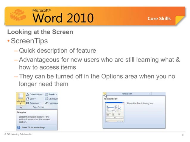 Word Lesson 1a powerpoint | PPT