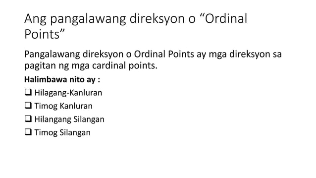 Ang Kinaroroonan ng mga Lalawigan | PPTX