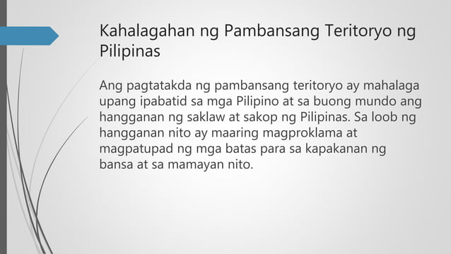 Ang Lokasyon At Teritoryo Ng Pilipinas Araling Panlipunan Grade 4