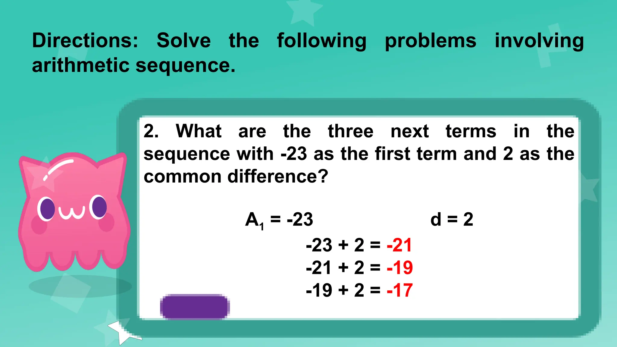 LESSON #1 ARITHMETIC SEQUENCE GRADE 10. | PPTX