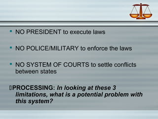 Guided Notes Lesson 1: Articles of Confederation | PPT