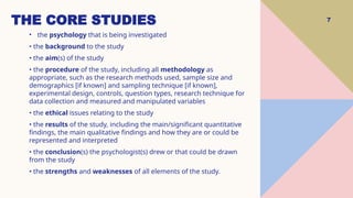 introduction to applied psychology and research | PPTX