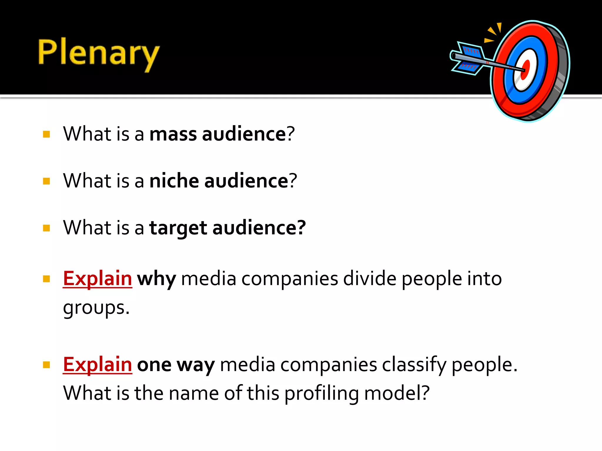 GCSE Lesson 1 Audience | PPT | Free Download