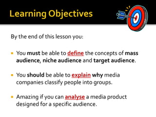GCSE Lesson 1 Audience | PPT