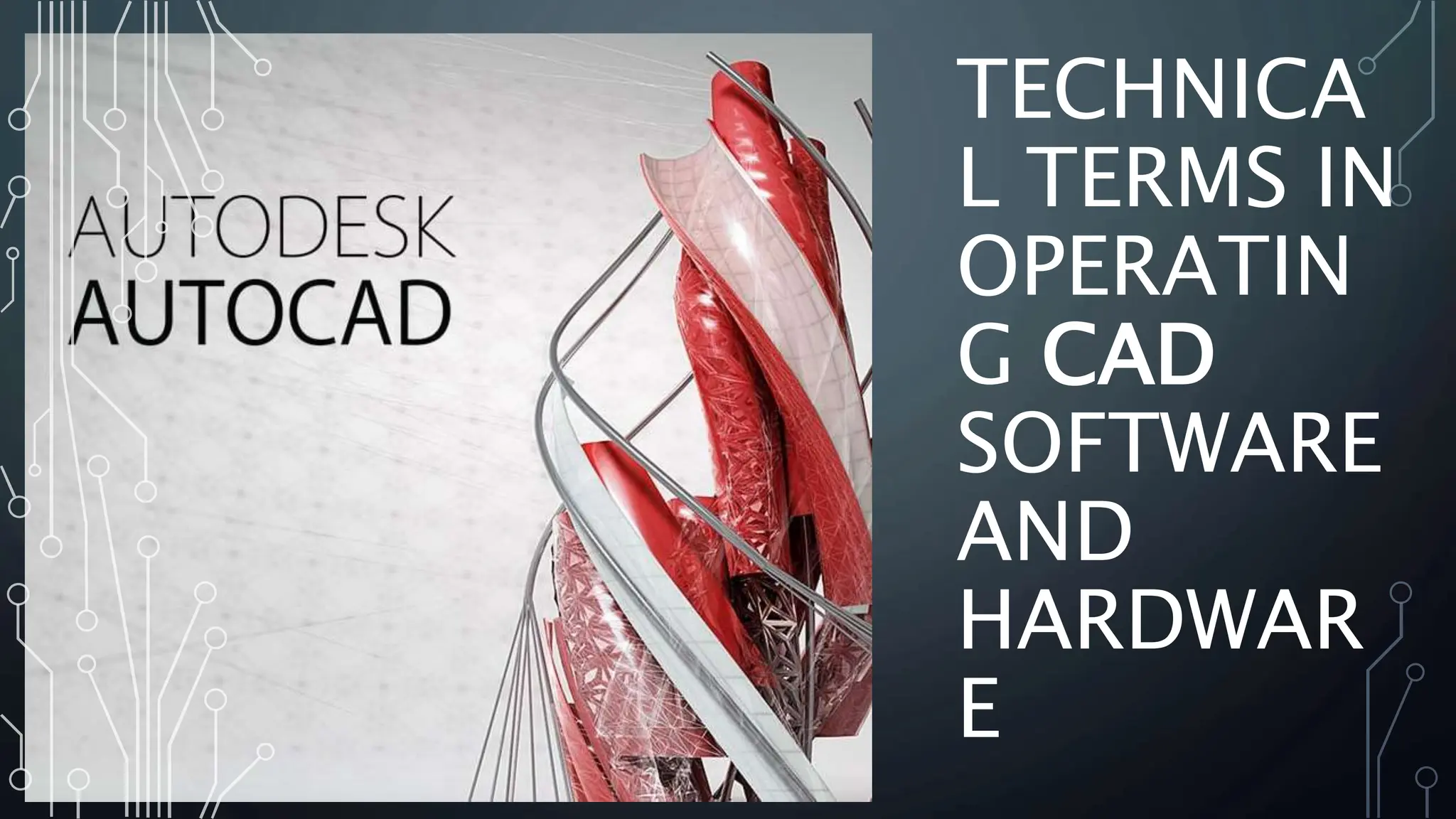 Lesson 1: CAD Software and Computer Hardware | PPTX