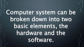 Lesson 1: CAD Software and Computer Hardware | PPTX