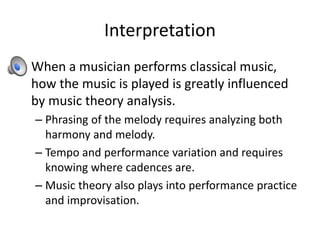 Lesson 1.1 Why Music Theory is Important | PPTX