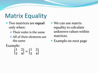 Lesson 1B - Graphs and equality | PPTX