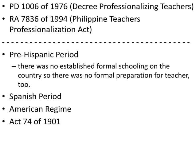 Lesson 1b - Historical Dev't. of Teaching in the Phil..pptx