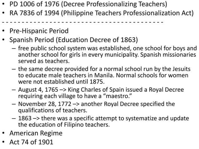 Lesson 1b - Historical Dev't. of Teaching in the Phil..pptx