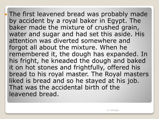 Lesson1 baking gen info, history | PPTX