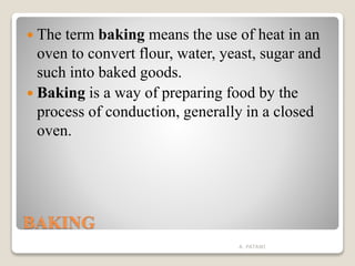 Lesson1 baking gen info, history | PPTX