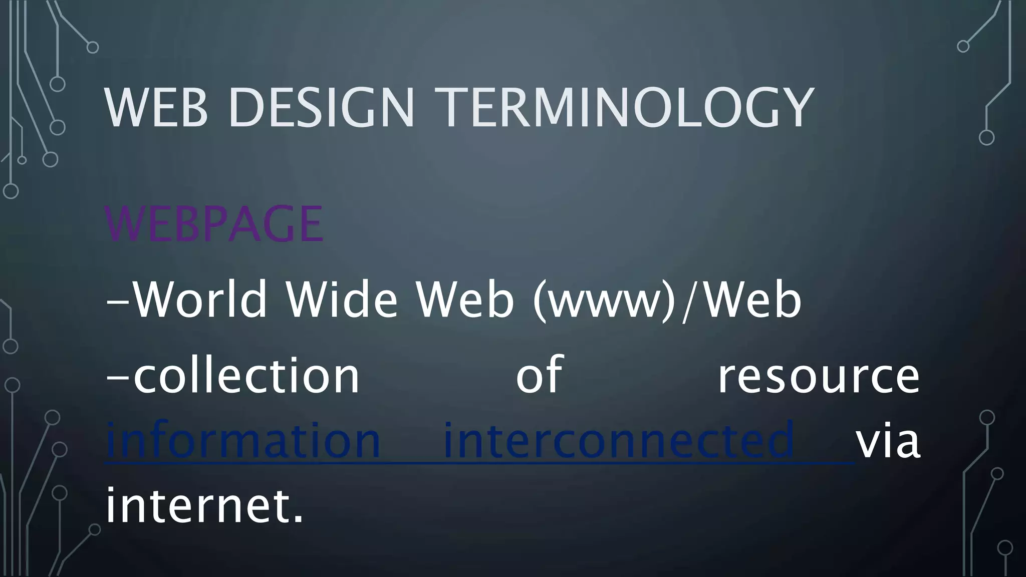 Lesson 1 basic web concept | PPT