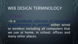 Lesson 1 basic web concept | PPT