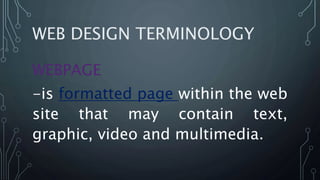 Lesson 1 basic web concept | PPT