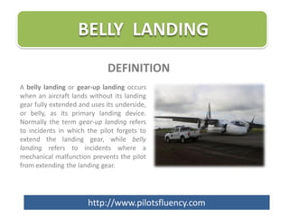 Lesson 1 belly landing | PDF