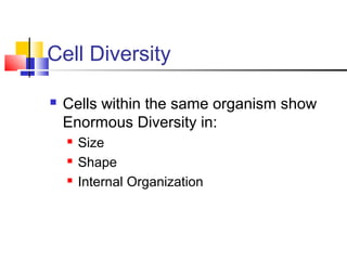 CELL COMPONENTS | PPT