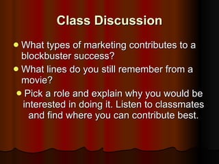 Lesson1 Blockbuster | PPT