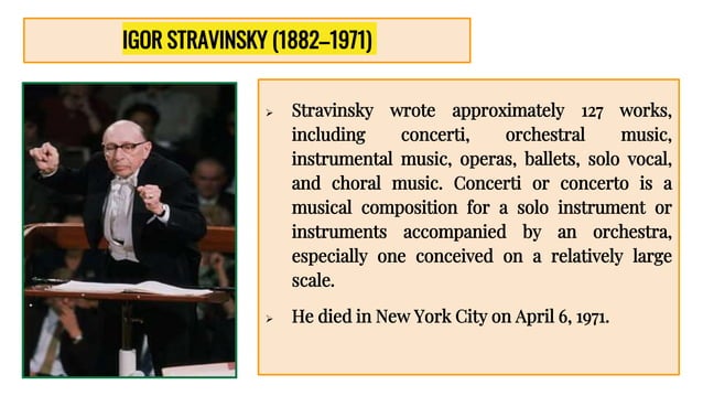 EXPRESSIONISM MUSIC | PPTX | Classical Music | Music