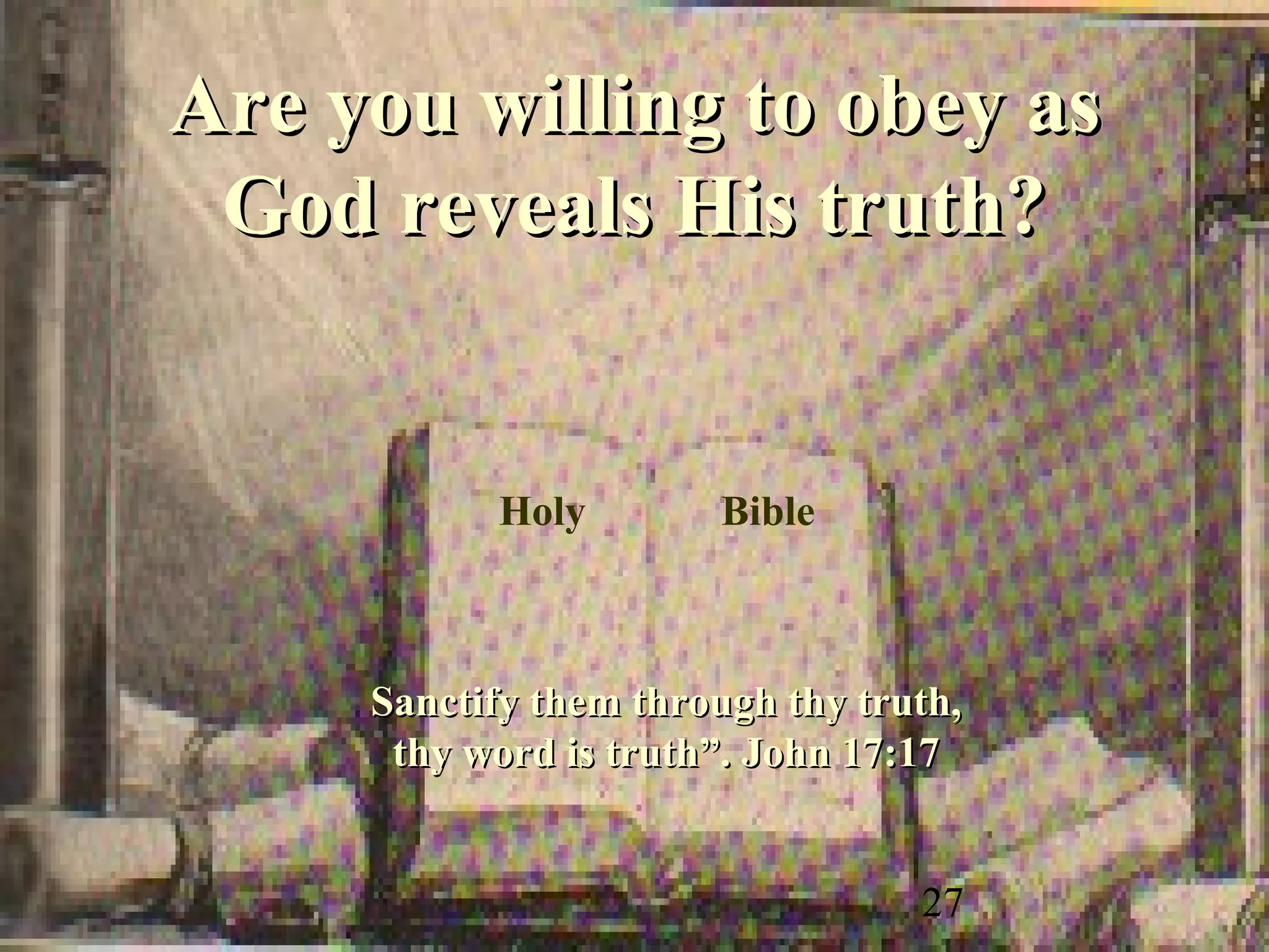 Lesson 1(b) revelation seminars a bible prophecy adventure | PPT