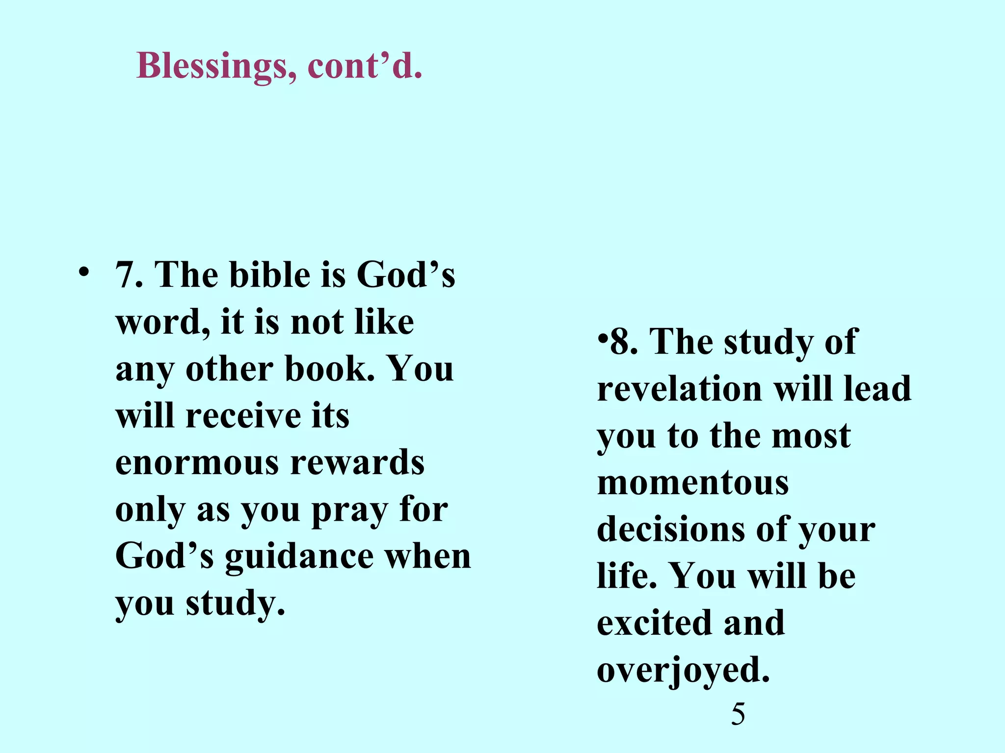 Lesson 1(b) revelation seminars a bible prophecy adventure | PPT