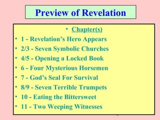Lesson 1(b) revelation seminars a bible prophecy adventure | PPT