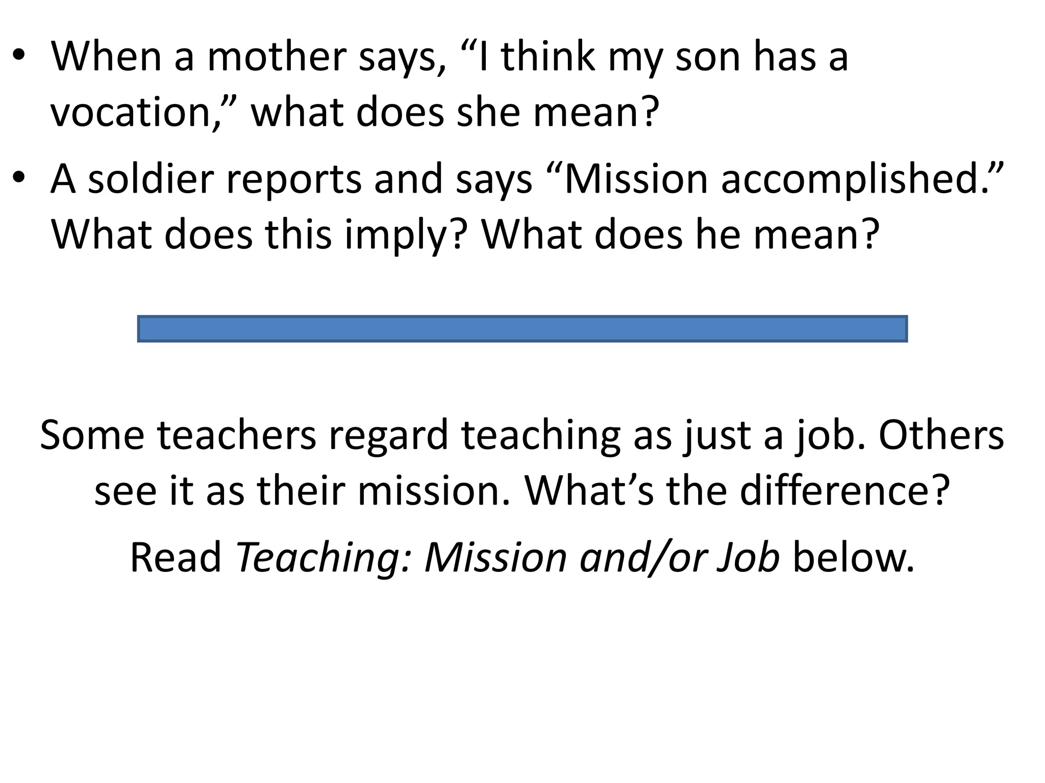 Lesson 1c - Teaching as a Vocation and Mission.pptx