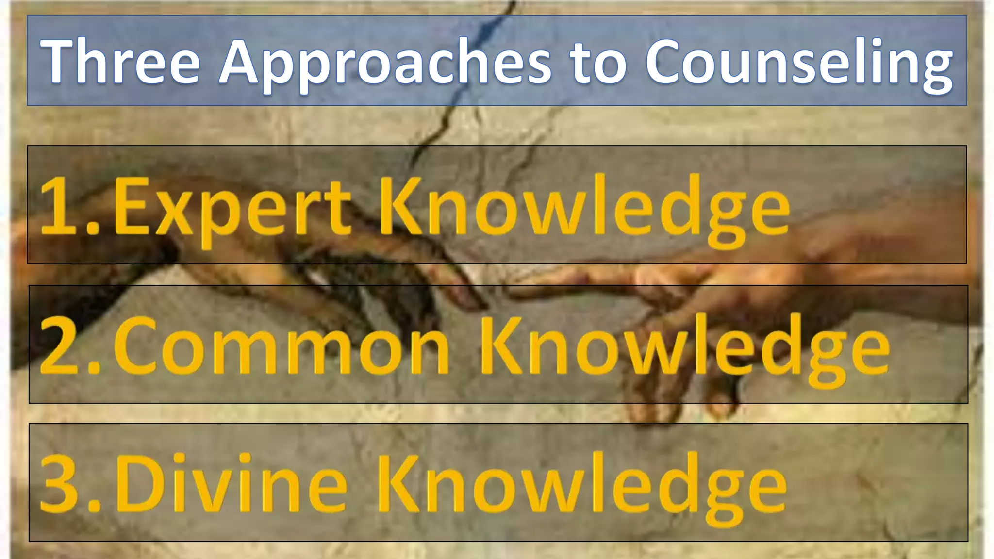 Lesson 1c understanding the world of counseling | PPTX