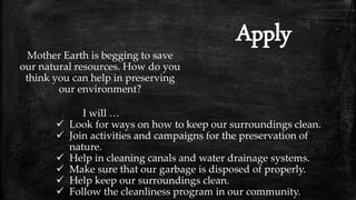 Lesson 1 care for the environment | PPT