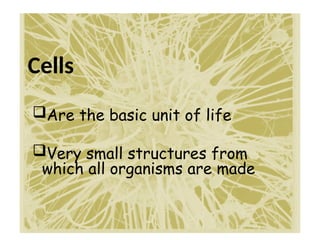 Lesson 1 _ Cell and its parts.ppt is about the basic unit of life known ...