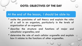 Lesson 1 Cell (Structures, Functions, and Theory).pptx
