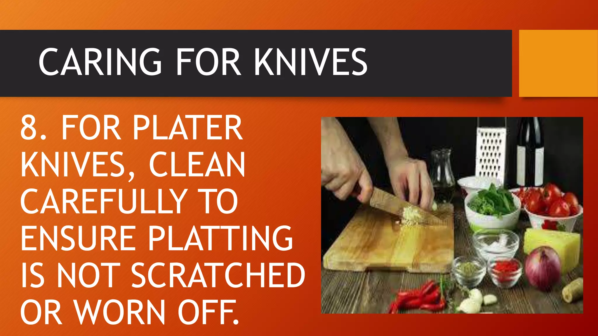 CLEANING AND SANITIZING KITCHEN TOOLS AND EQUIPMENT | PPTX