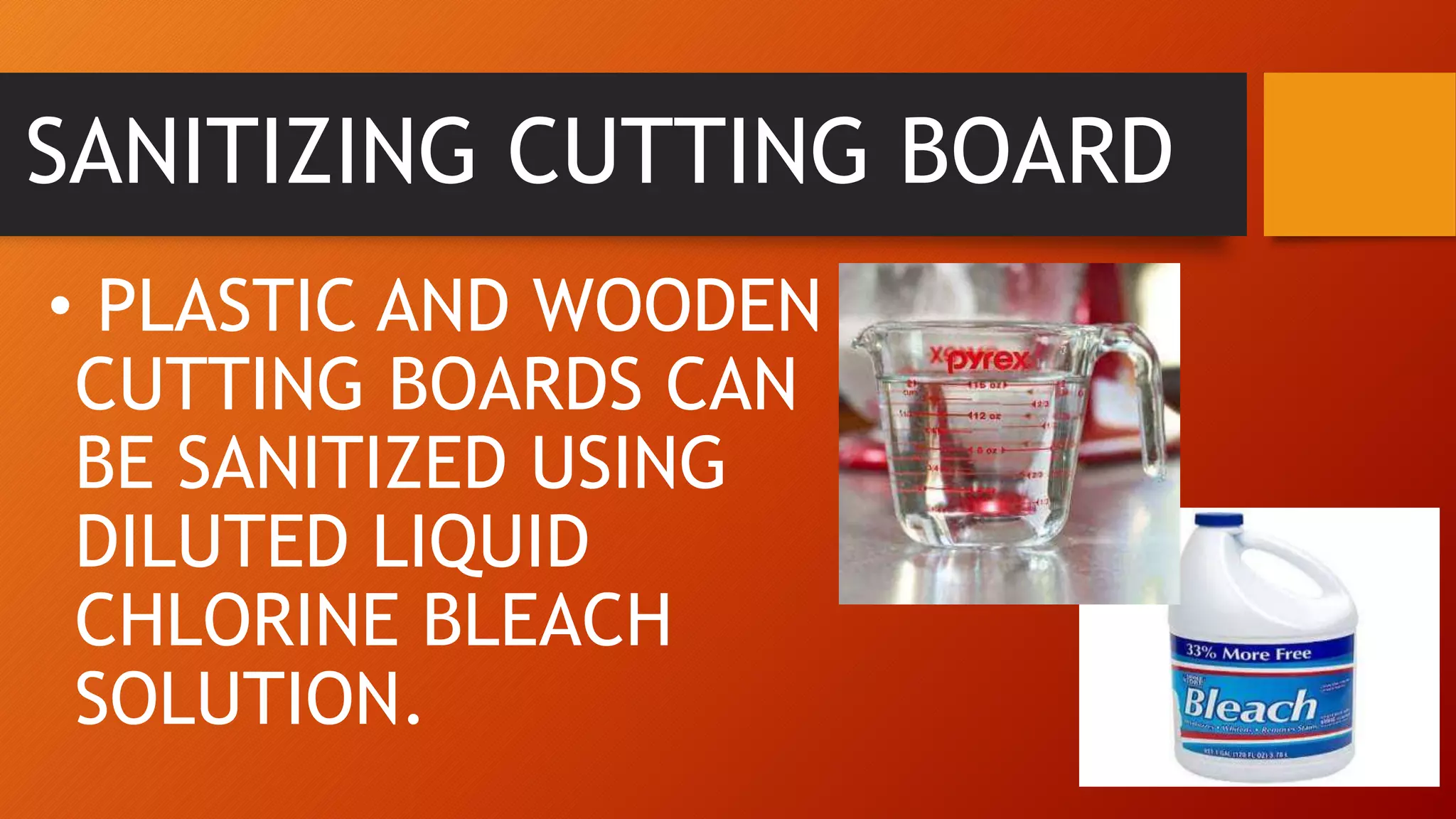 CLEANING AND SANITIZING KITCHEN TOOLS AND EQUIPMENT | PPTX