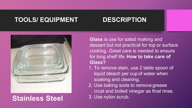 LESSON 1 Clean, Sanitize and Store Kitchen Tools and.pptx