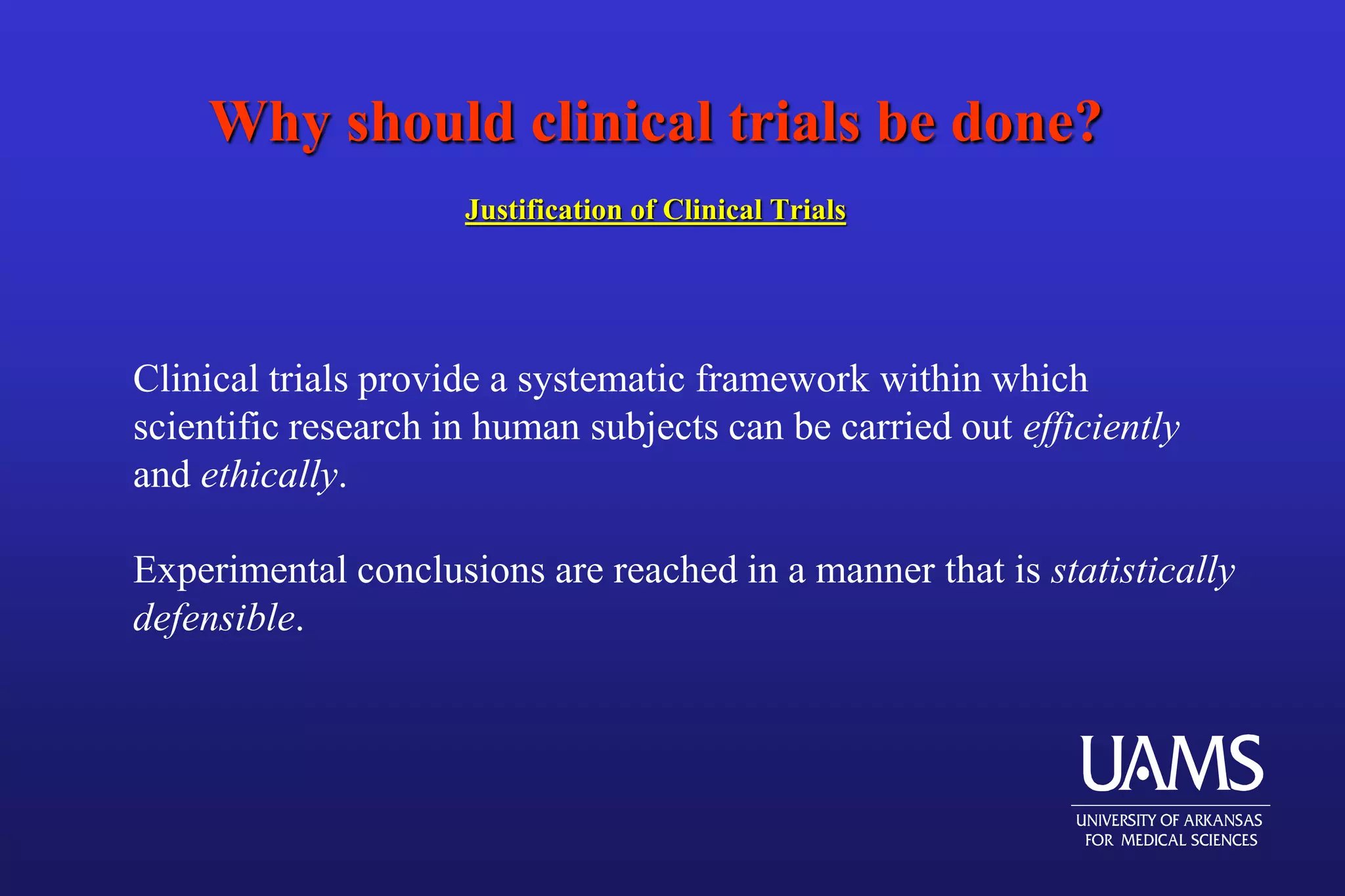 (clinical trial overview) | PPT