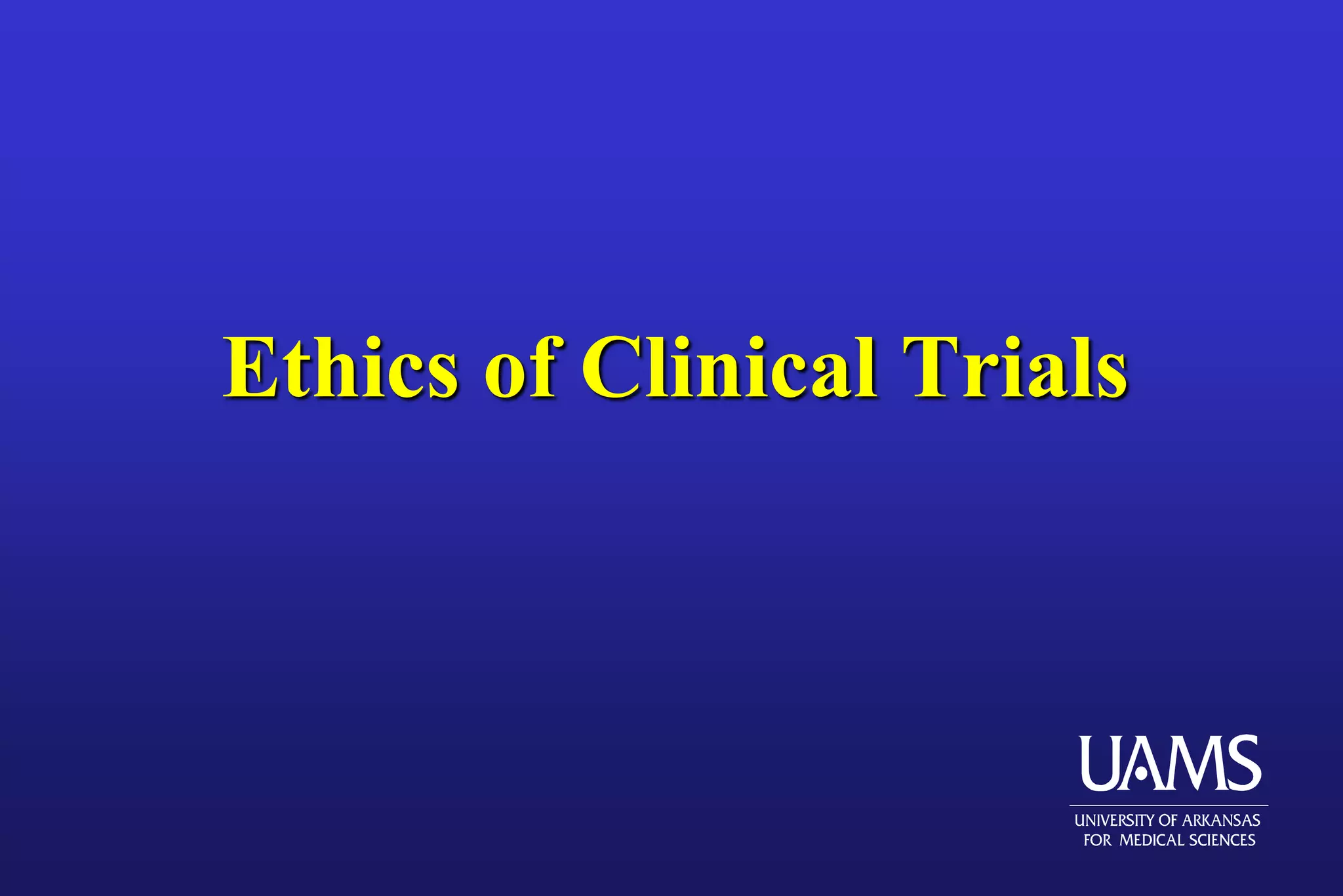 (clinical trial overview) | PPT