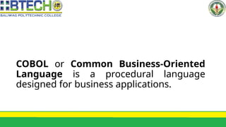 Lesson 1 Computer Program (INTRO TO JAVA) | PPTX