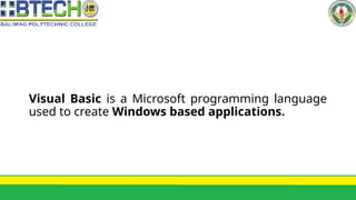 Lesson 1 Computer Program (INTRO TO JAVA) | PPTX